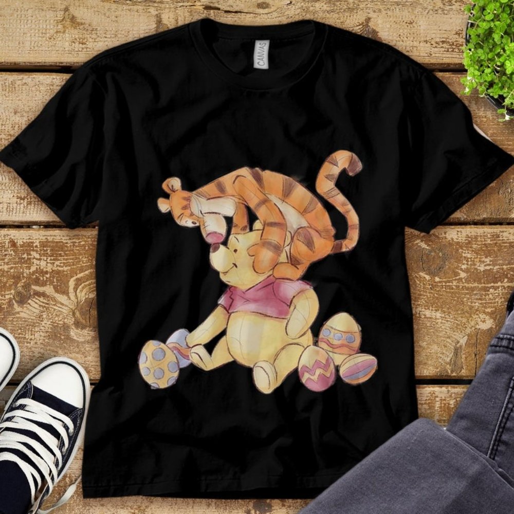 Pooh And Tigger Touching Nose Winnie The Pooh Unisex … - Gem